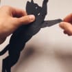 Black Cat Paper Puppet Articulated Doll - Etsy Canada