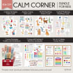 Calming Corner Kit Bundle, Kids Anxiety Toolbox, Social Emotional ...