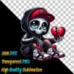 Crying Skeleton PNG: Urban Streetwear Design (digital Download) - Etsy