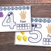 Preschool Printables Numbers 1-10 Play Doh Mats Toddler Activities ...