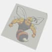 Decal Sticker Bee Hornet Wasp Bodybuilder Cartoon Aggressive Speed ...