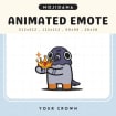 Pigeon Crown Emotes Twitch Animated Your King Queen Gg Victory Congrats ...