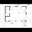 14x20 Ft Office + Storage Plan – 280 Sq. Ft, Grey, Full Bath, Multiple ...