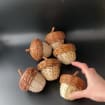 Wicker Acorn Decor for the Nursery Toy Storage Box Jewelry Box ...