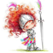 JPEG Whimsical Knight Clipart Bundle Quirky Knight Medieval Clipart ...