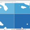 Digital File PDF, SVG - Oxbow Lake Michigan Map Bathymetric Depth ...