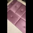 Upholstered Wall Panels – Button Detail, Velvet or Textile Headboard - Etsy