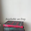 Acotar Inspired Book Stack Pattern, Stained Glass Pattern, Book Stack ...