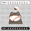 Animated Emote - Black Shiba Rave | Cute | Kawaii | Chibi | Twitch ...