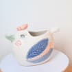 Sassy Bird Flower Vase, Hand Sculpted Ceramic Bird Sculpture, Cute ...