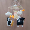 Custom Dog Baby Mobile, Personalized Baby Nursery, Puppy Baby Mobile ...
