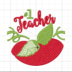 Best Teacher - Machine Embroidery Design, Embroidery Designs, Machine ...