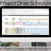 Project Draw Schedule | Construction Draw Schedule | Draw Projection ...