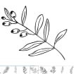Olive Branch Svg Bundle, Olive Branch Png, Olive Branch Dxf, Olive ...