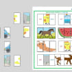 Matching Puzzle Printable,30 Pages,3 Pieces, Activity, Worksheet ...