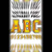 Softball Font PNG Bundle: Varsity Letters, Team Alphabet (digital ...