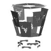 3feet Octagon Fire Pit File,bbq Barbecue Dxf Files for Plasma, Grill ...