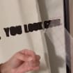 Shut up You Look Good Mirror Sticker – Removable Decal for Bathroom ...