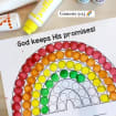 Noah's Ark Rainbow Promise Dot Marker Activity - Etsy