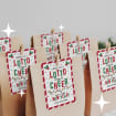Lottery Scratch-off Gift Tags, Lotto Christmas Cheer Printable, Holiday ...