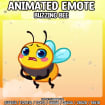 Shocked Buzzing Bee Animated Emote Pack - Twitch, Youtube, Discord ...
