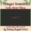 Kawaii Beer Mug Twitch Animated Stinger Transition, Pub Overlay ...
