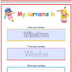 I Can Write My Name Editable Busy Book Preschool Activity Homeschool ...