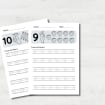 ASL Numbers Tracing Worksheets: Sign Language Learning for Kids PDF ...