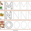 Autumn Alphabet Cards,tracing Letters,fall Letter Tracing,fall Tracing ...