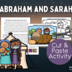 Abraham and Sarah Story Activity Sheets, Abraham and Sarah Crafts for ...