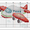 Small Plane Cross Stitch Pattern, Airplane Hand Embroidery Pattern - Etsy