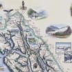 Alaska's Inside Passage Map Poster | Hand-drawn Vintage-style Print - Etsy