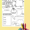 All About Me | Back to School - Etsy
