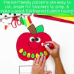Apple Name Craft | Back to School Activity | Letter Recognition ...