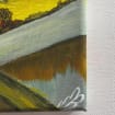 Autumnal Contrast - Past Meets Present/contemporary Square Abstract ...