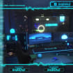 OVERLAYS Stream Animated BLUE NEON Style Twitch Package - Etsy