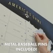 Football Stadium Map, Classic Stadium Tour Push Pin Bucket List Map ...