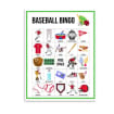 Baseball Bingo, 30 Unique Printable Baseball Bingo Cards, Baseball ...