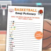 Basketball Emoji Pictionary Game | Basketball Emoji Puzzle Game ...