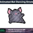 Animated Bat Dancing Emote for Twitch or Discord, Cat Dance Emote ...