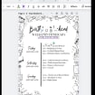 Birthday Weekend Itinerary Template, Birthday Weekend Agenda, Editable ...