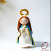 PATTERN: Blessed Virgin Mary Crochet Amigurumi, Virgin Mary Amigurumi ...