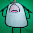 Screaming Blob Embroidery Design: Funny Meme (instant Download) - Etsy