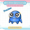 Animated Blue REPO Pngtuber / Giftuber | 4 Expressions, Ready-to-use ...