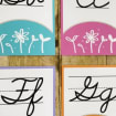 Classroom Cursive Alphabet Posters | Hello Brights Classroom Decor ...