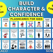 Build Character and Confidence Flashcards for Kids, Emotional ...