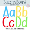 Printable Bulletin Board Lettering Pack: Blackline Classroom Decor (A4 ...