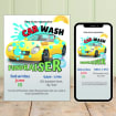 Editable Car Wash Fundraiser Flyer, Mobile Car Wash, Car Wash Template ...
