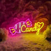 Custom Candy Bar Led Light Sign,sweet Candy Light up Sign,candy Bar ...