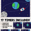 Space Theme Visual Timer Countdown Classroom Management Video Back to ...